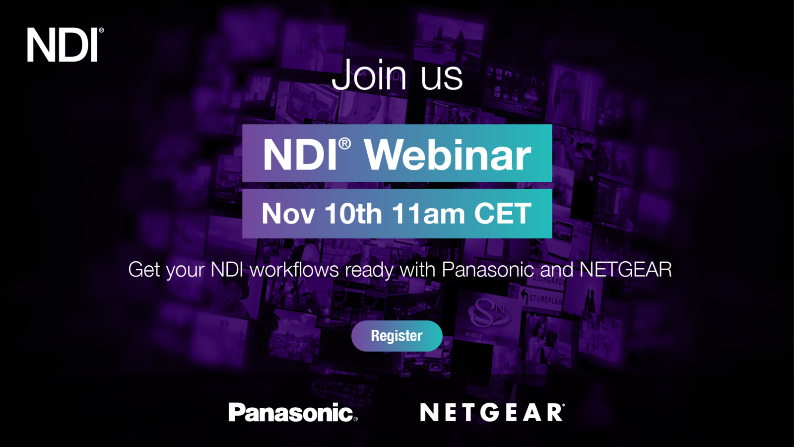 Webinar with Netgear and Panasonic – NDI